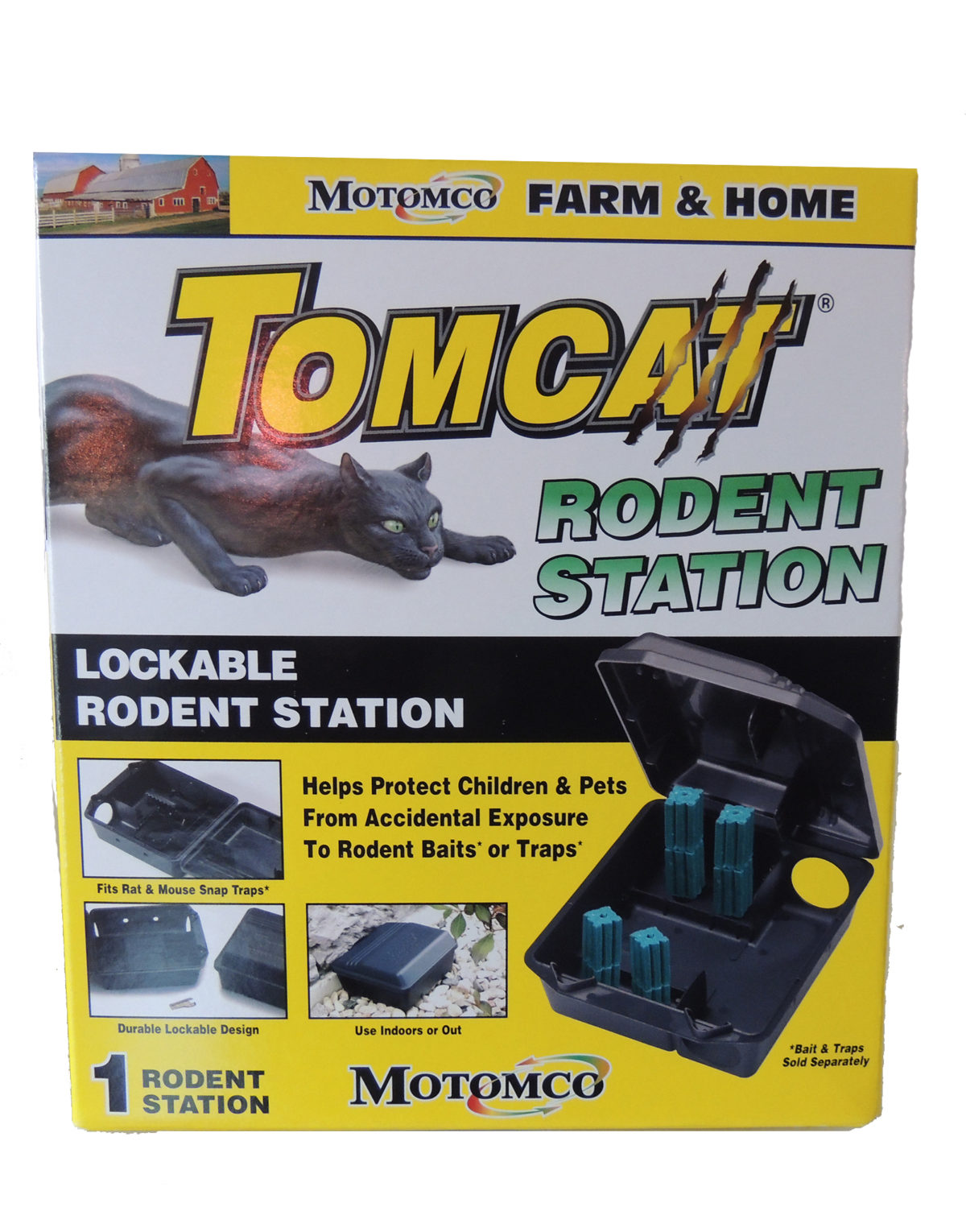 Tomcat Lockable Rodent Station - Pollution Solutions